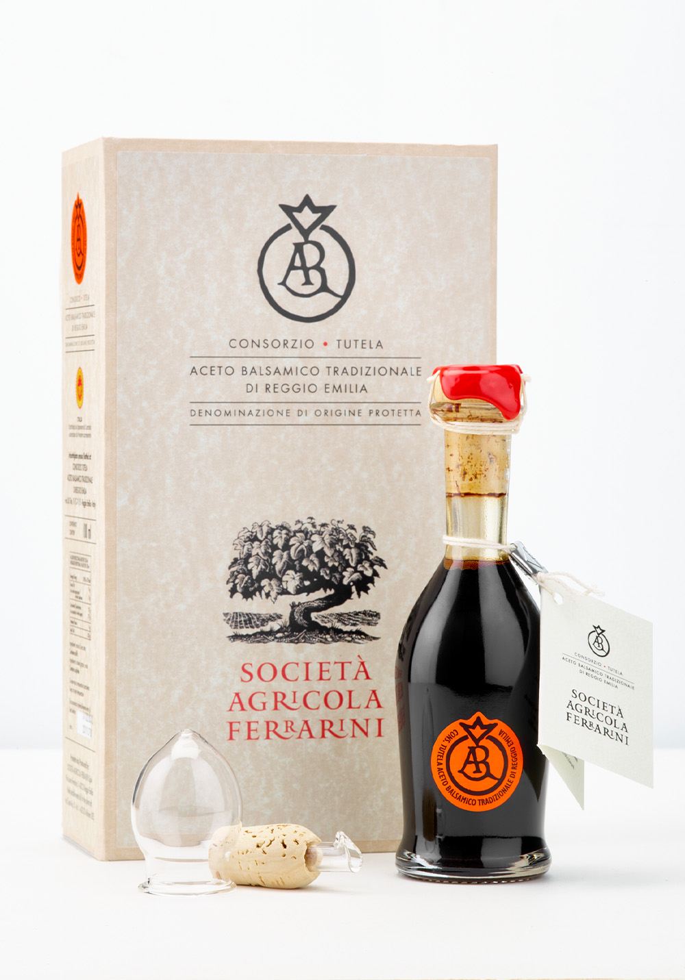 Aceto Balsamico Tradizionale di Reggio Emilia DOP - Bollino Aragosta ...